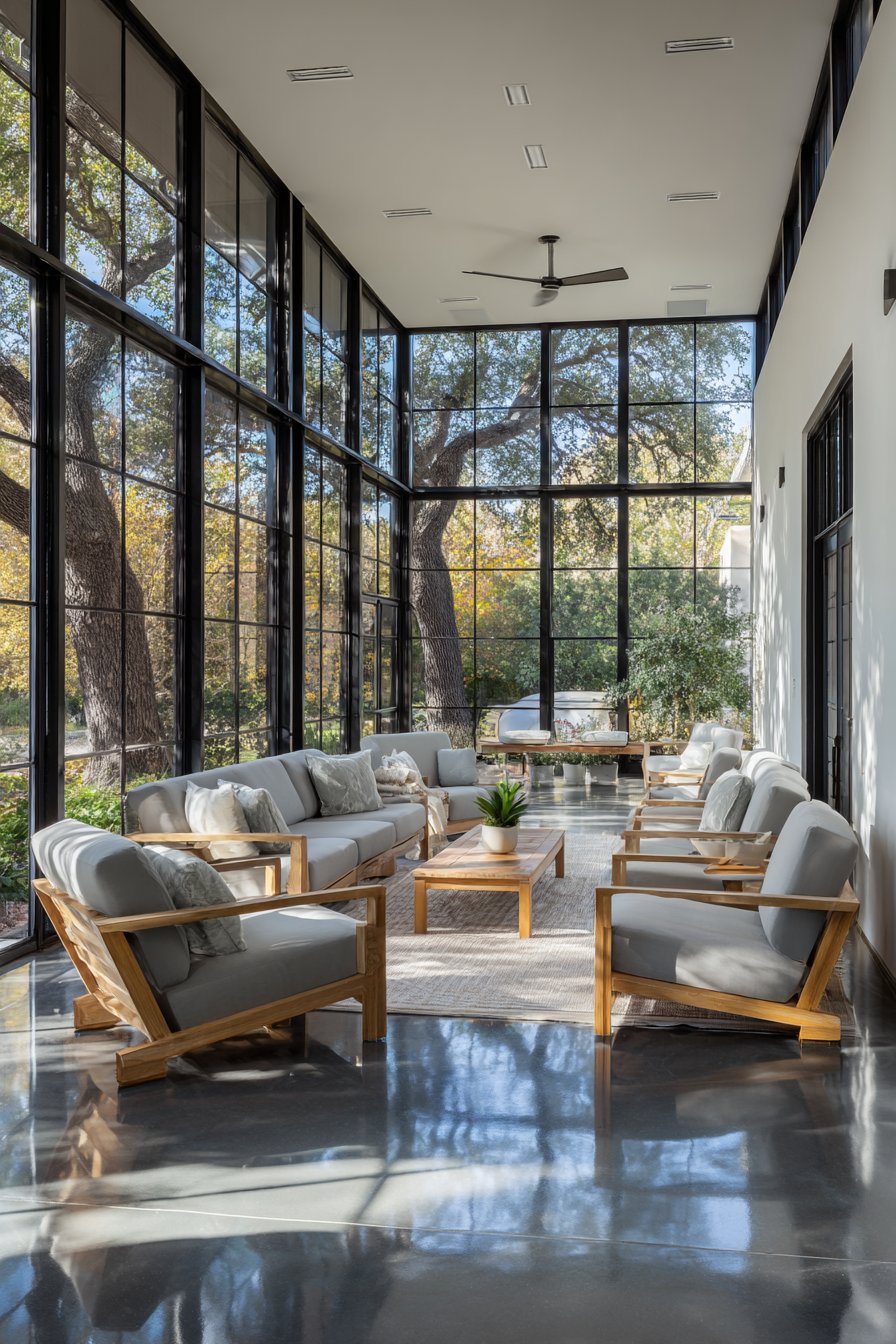 17+ Cozy Sunroom Living Room Ideas | Glowdecors