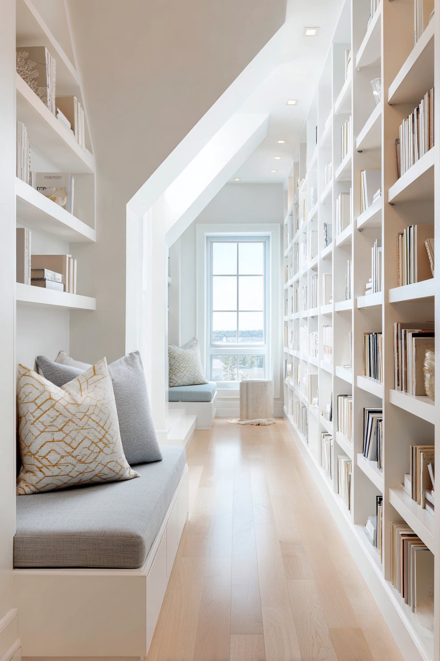 20 Dreamy Attic Library Ideas | Glowdecors