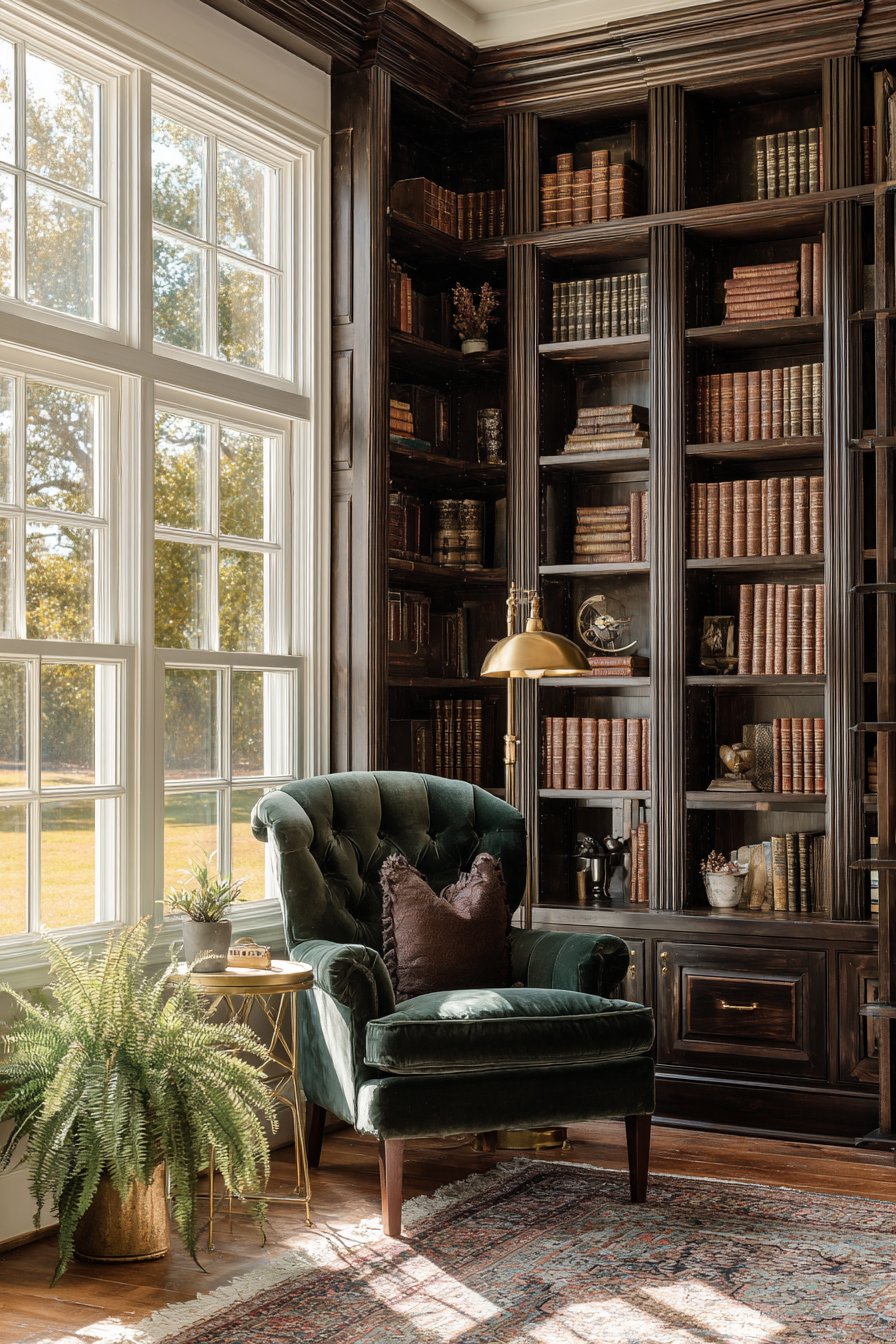 20 Inspiring Sunroom Library Ideas | Glowdecors