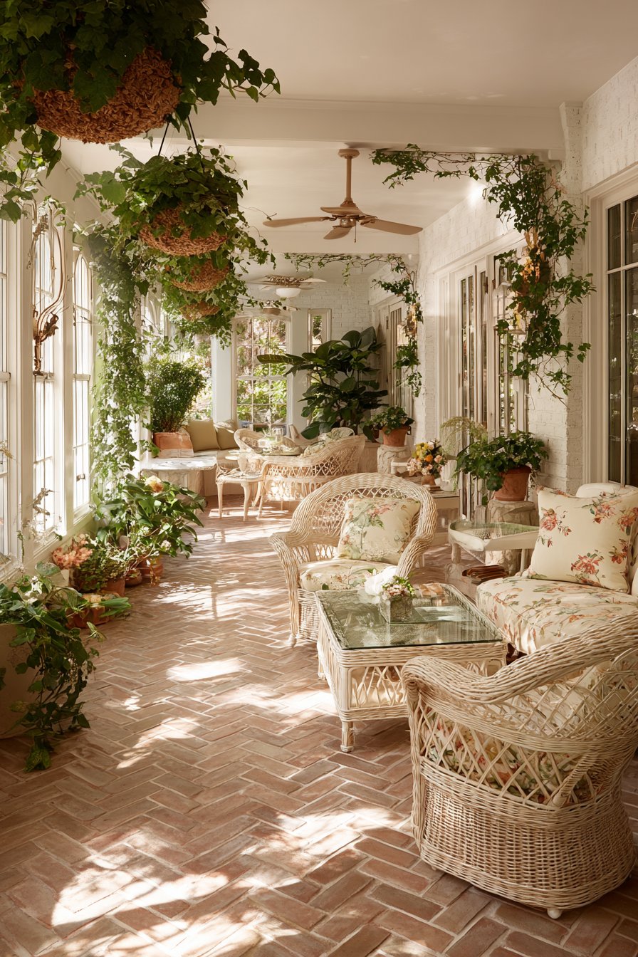 17+ Cozy Sunroom Living Room Ideas | Glowdecors