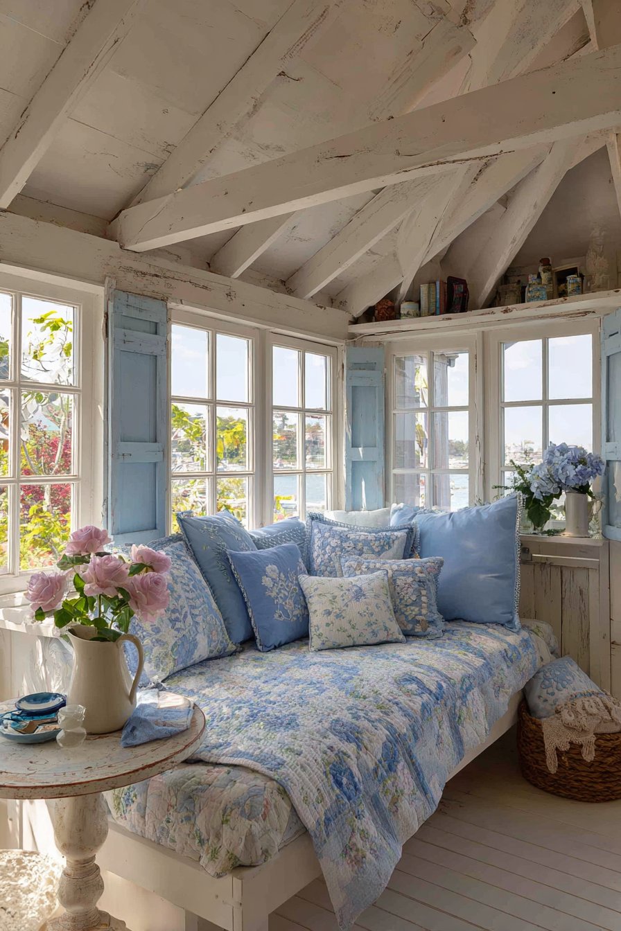 20 Cozy Cottage Sunroom Ideas | Glowdecors