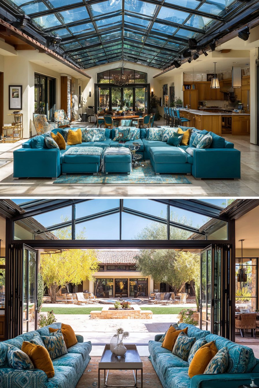 17+ Cozy Sunroom Living Room Ideas | Glowdecors