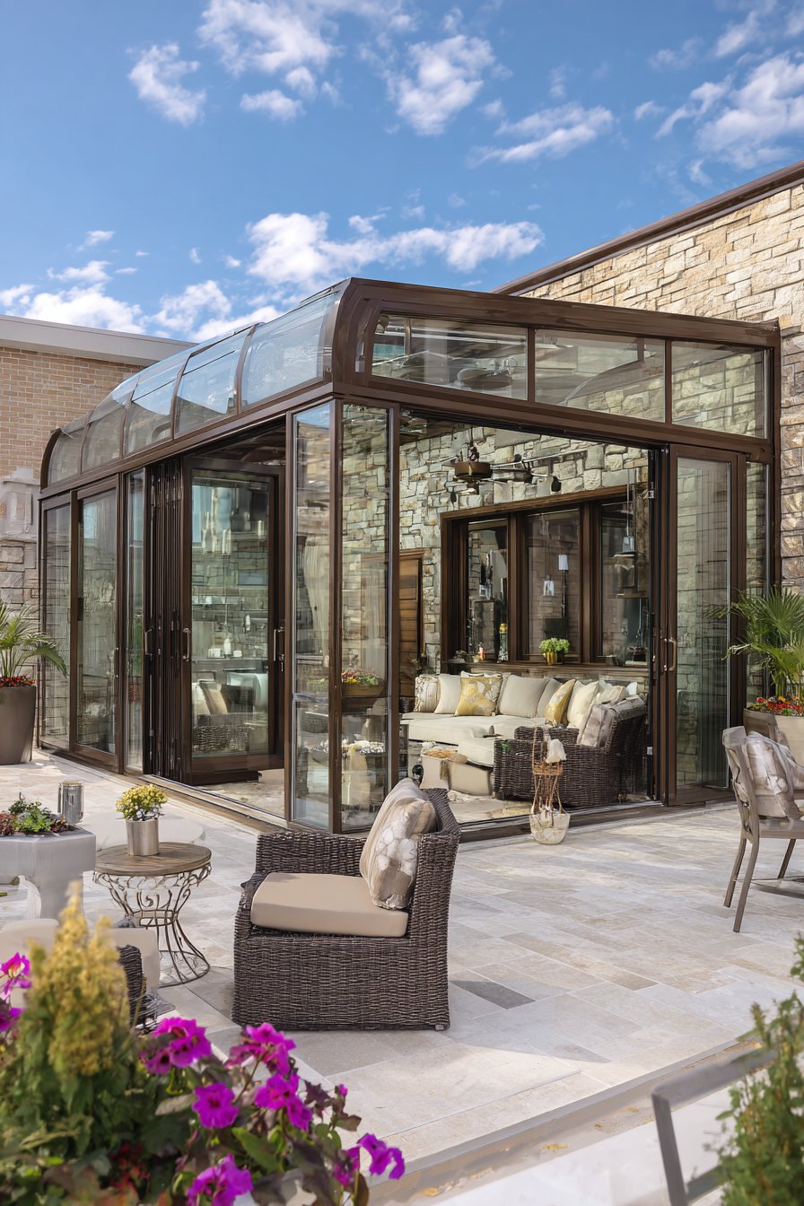 17+ Cozy Sunroom Living Room Ideas | Glowdecors